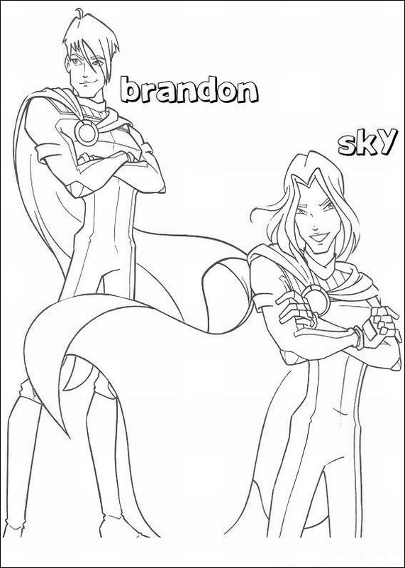 Winx Club Brandon Sky - Micka